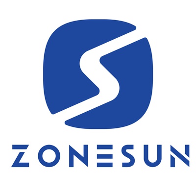 ZONESUN ZS-110 Aluminum or Iron Plate Hot Foil Stamping Machine Adjust ...